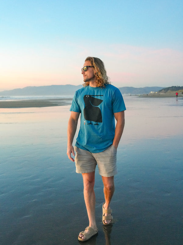 Salty Boi Tee Deep Teal by Orlie K. - Culk